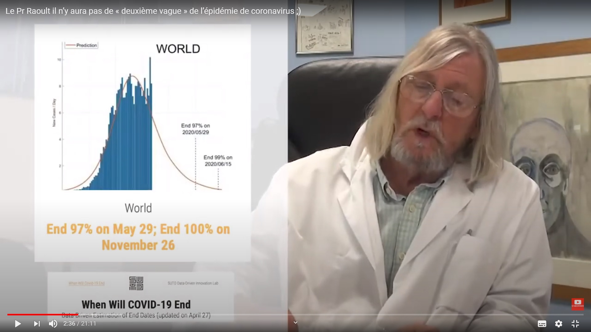 Chroniques du têtard mouillé: Didier Raoult boit la tasse