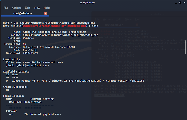 Payload Generation using Metasploit Framework Payload Generation using Metasploit Framework