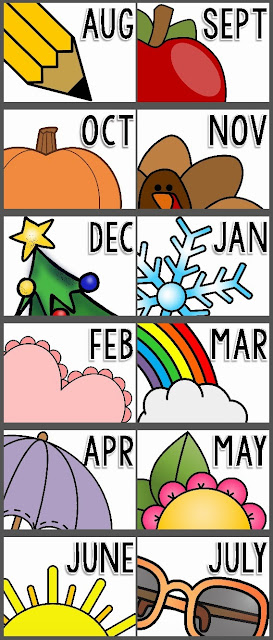 Organizing Monthly Materials {Monthly Bin Labels FREEBIE!} - Teaching ...
