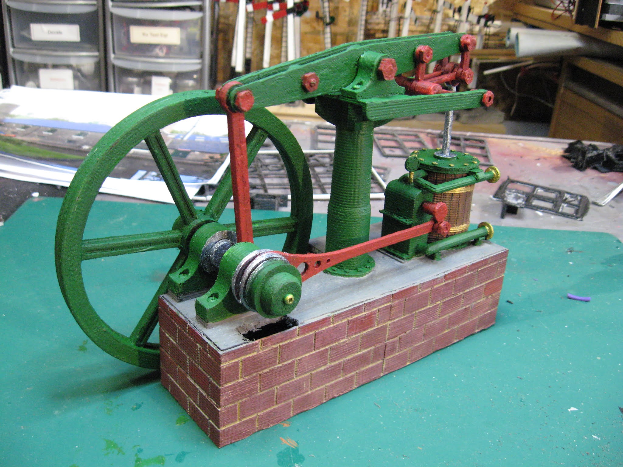 Peckforton Light Railway: A 3D printed beam engine