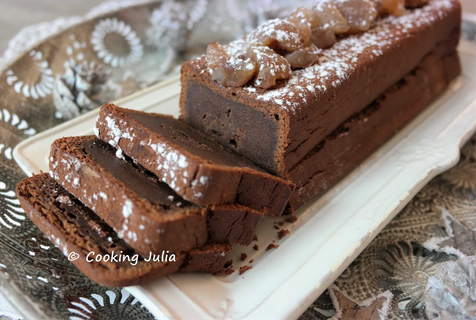 COOKING JULIA : FONDANT AUX MARRONS