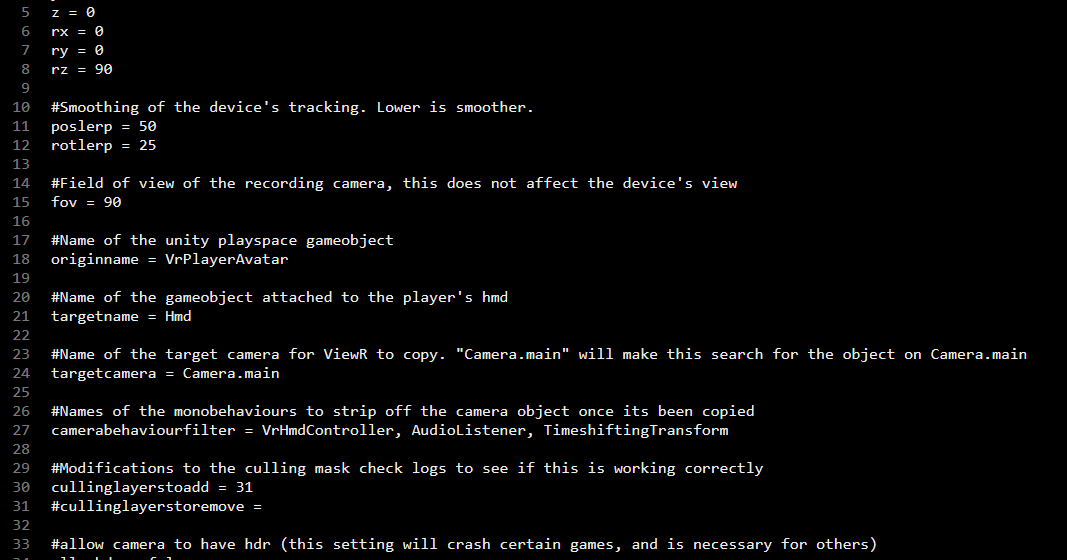 Config Files - include