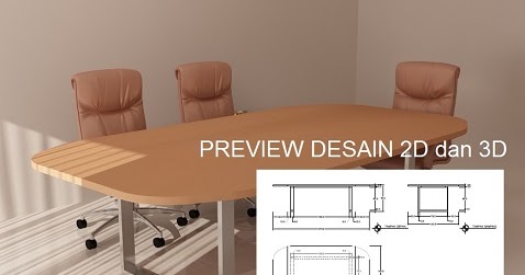 Jasa gambar 2d dan desain 3d perabot furniture murah berpengalaman ...