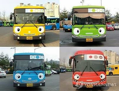 Korea Calling !!: Buses in Seoul