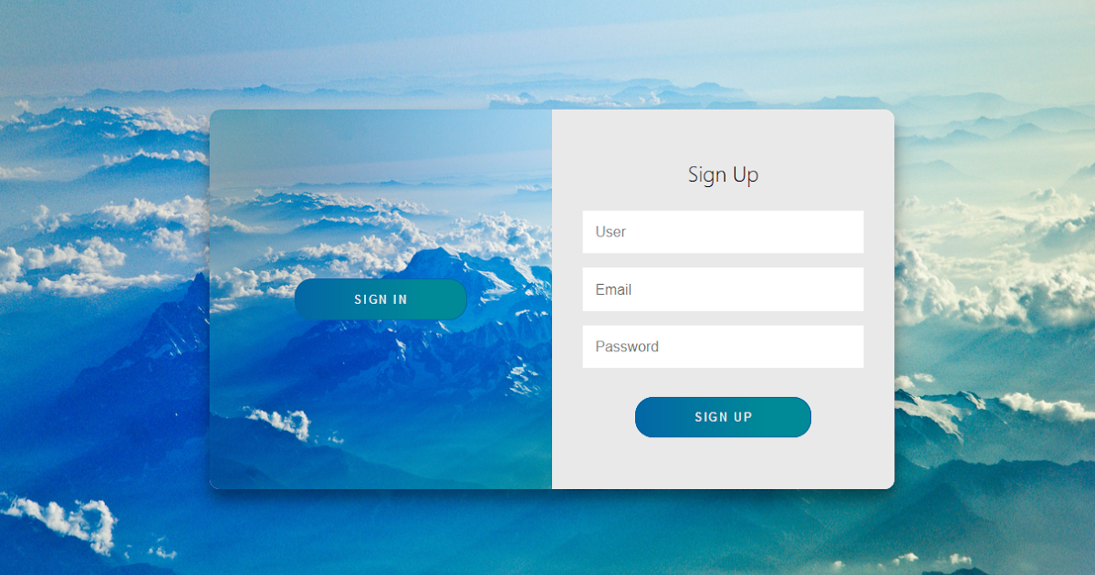 Awesome Slide Sign In & Sign Up Form Using HTML,CSS & JS ...