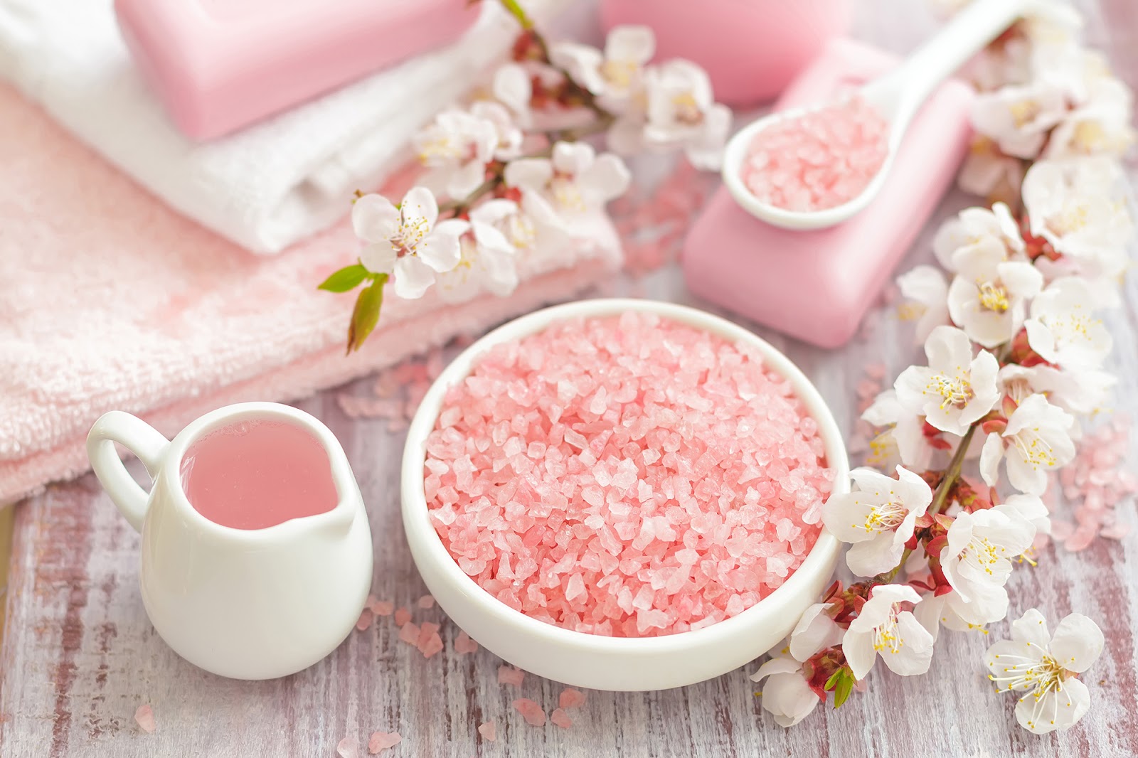 Quixotic Beauty: Pink Himalayan Rose Body Scrub