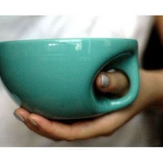 Rocket and Roses Vegan Kitchen: Thumb Hole Mugs