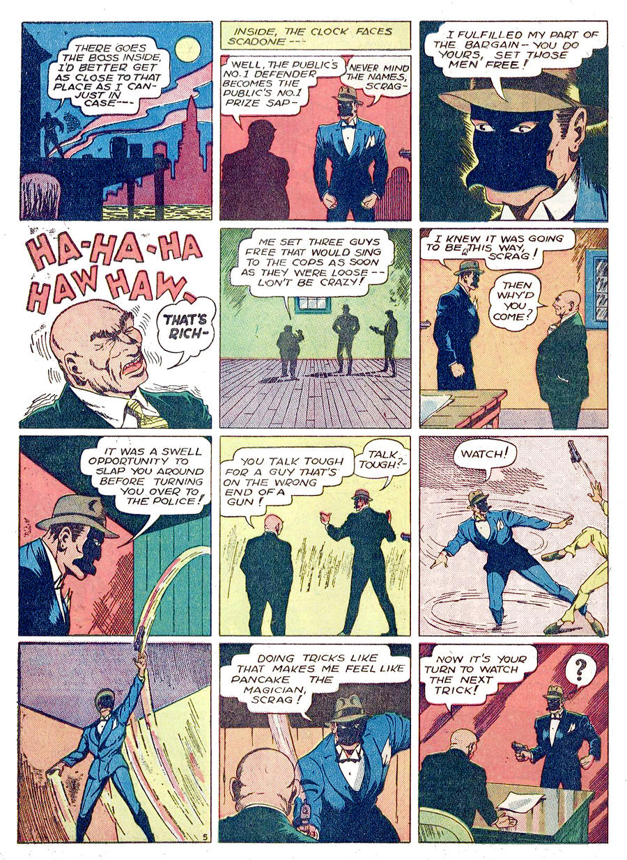 Pappy's Golden Age Comics Blogzine: Number 2231: The Clock: “...a piece ...