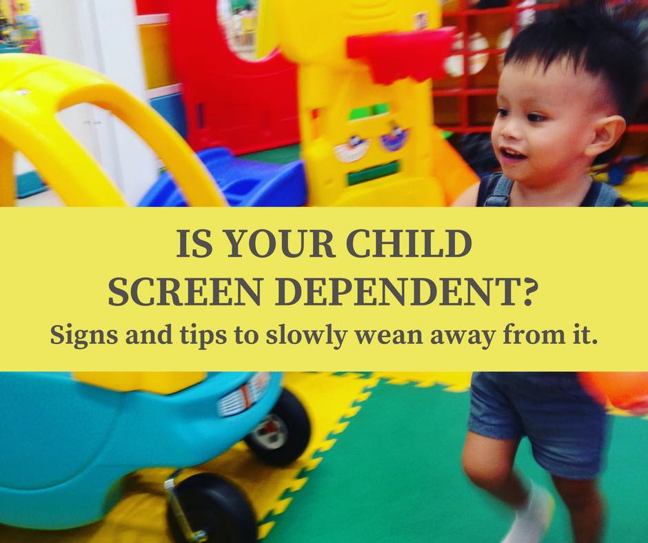 Is your child screen dependent? Signs and tips to slowly wean away from ...
