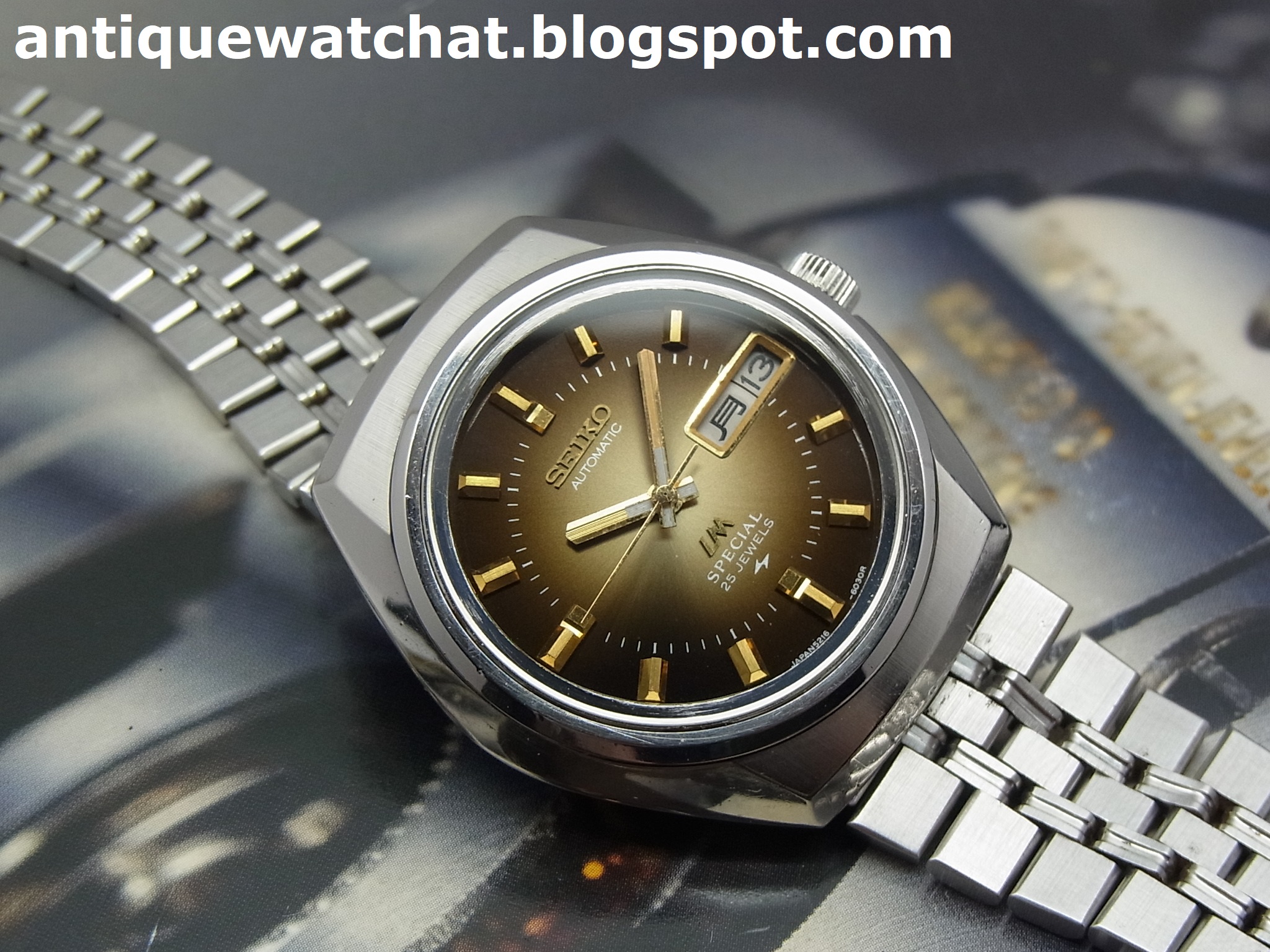 Antique Watch Bar: SEIKO LORD MATIC SPECIAL 25 JEWELS 5216-6020 SL171 (SOLD)