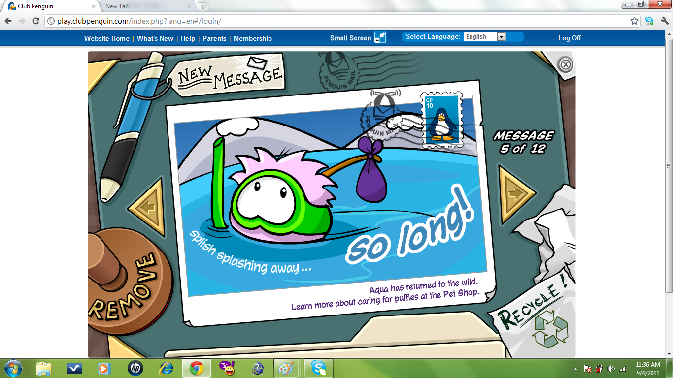 Most of my puffles ran away........