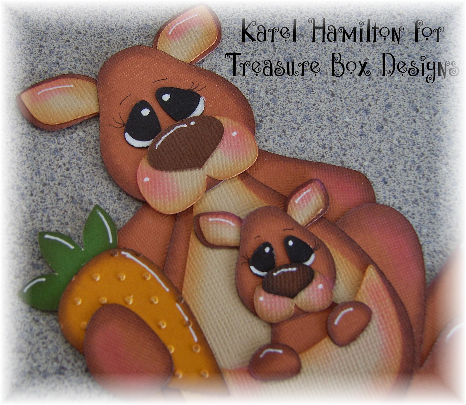 ArtandScraps: Happy Easter Roo....