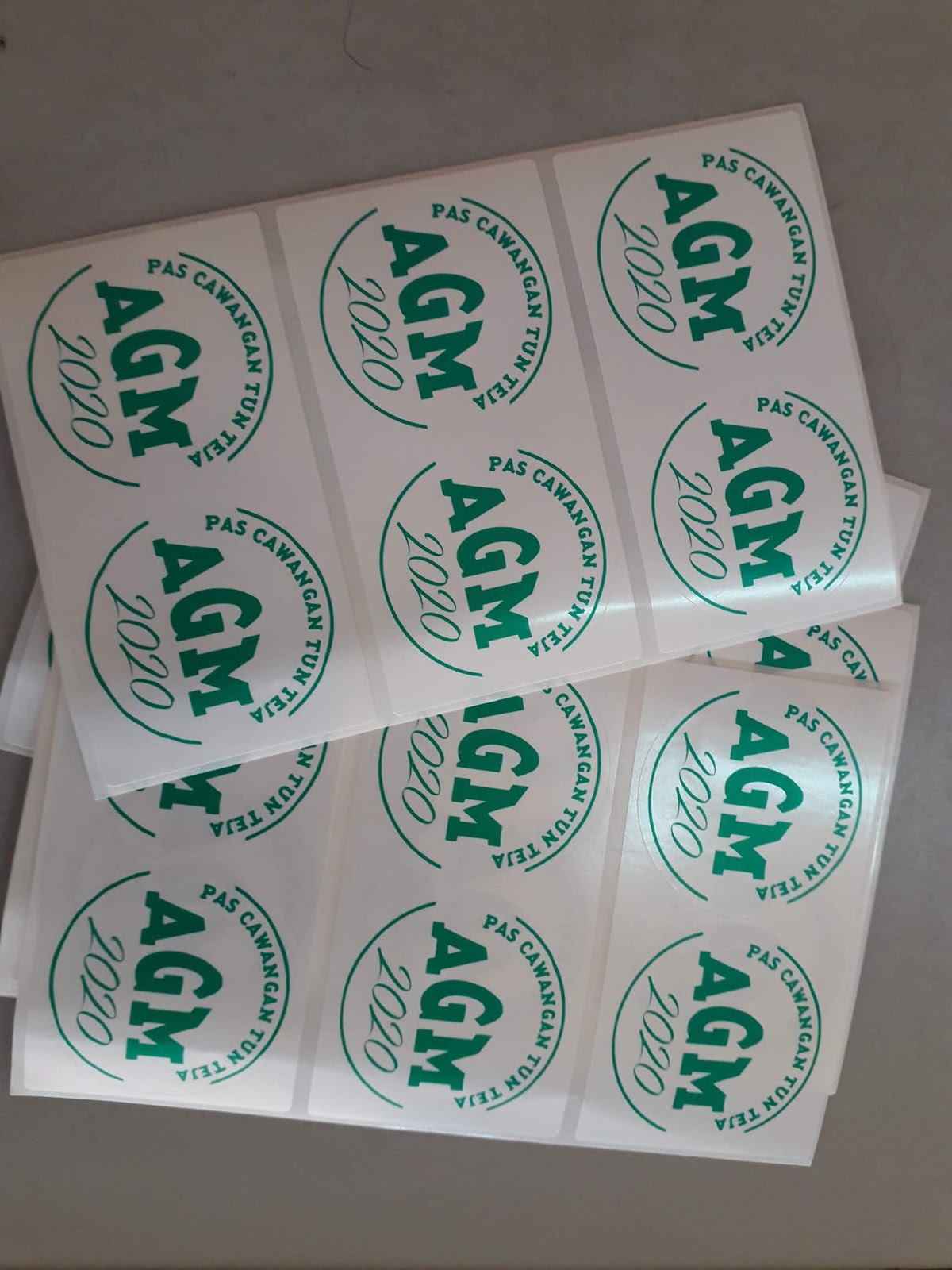 LABEL STICKER PERNIAGAAN