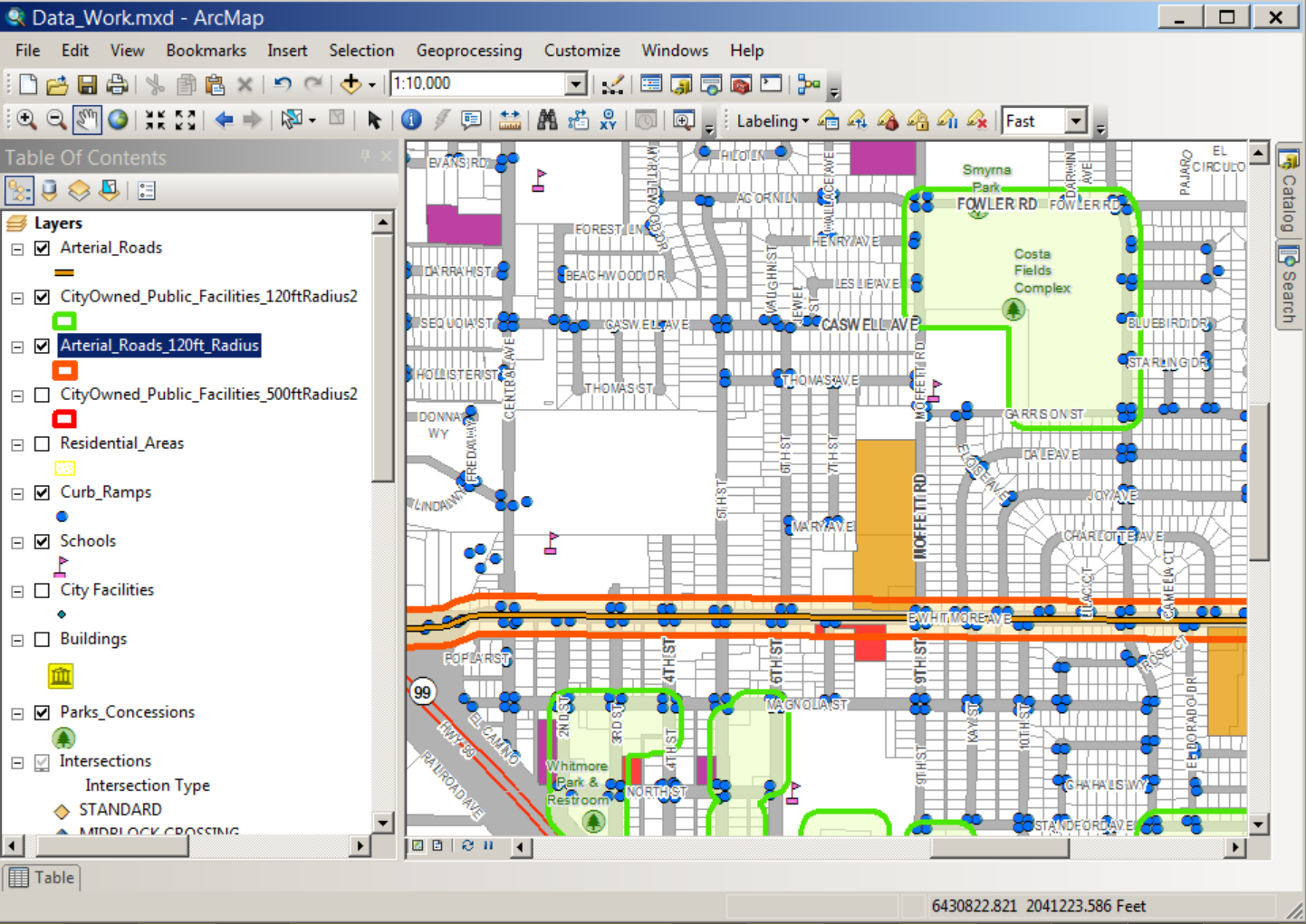 Interwest GIS: Using GIS to achieve ADA Title II Self Evaluation ...