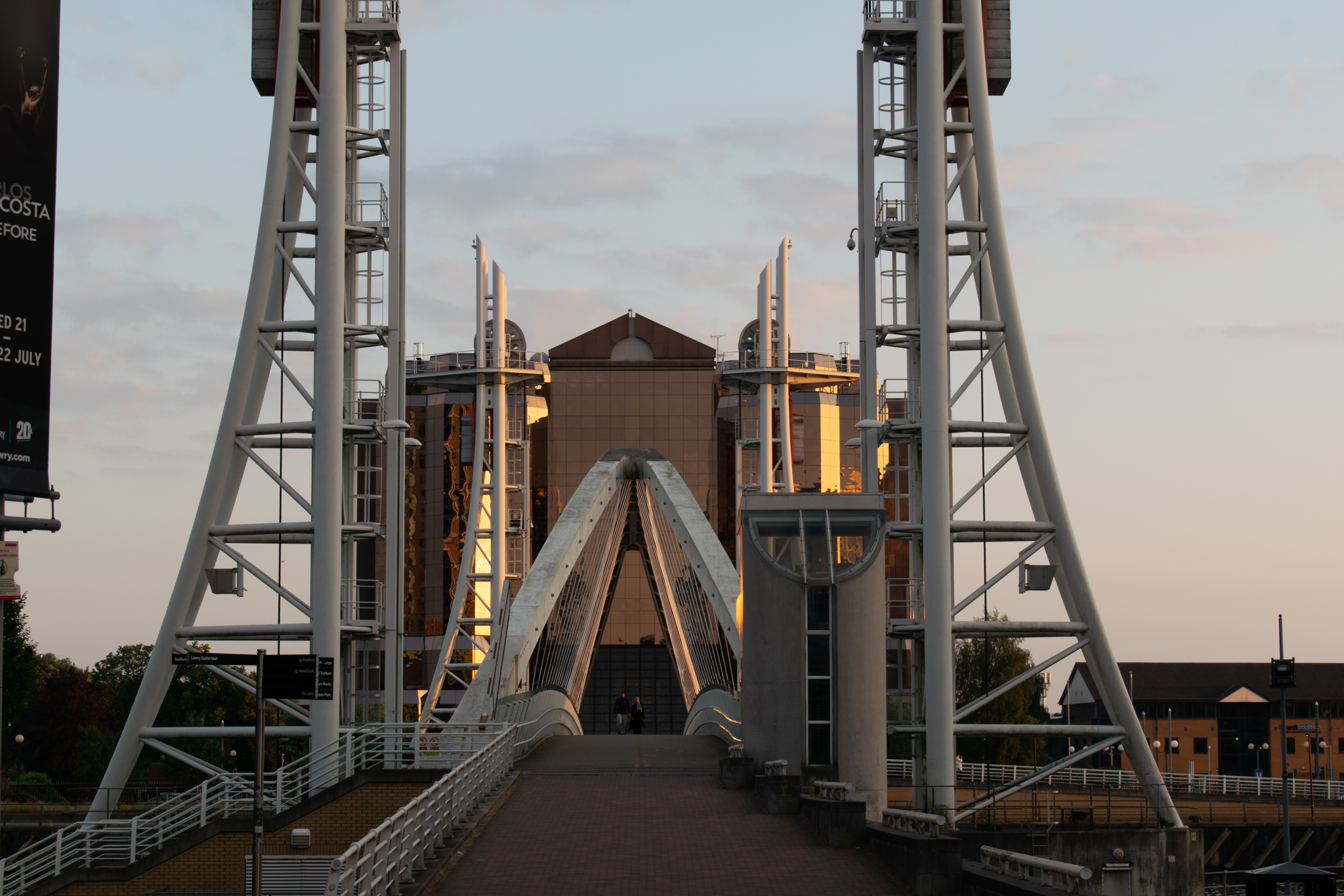 A canal walk around Salford Quays and Media City with optional ...