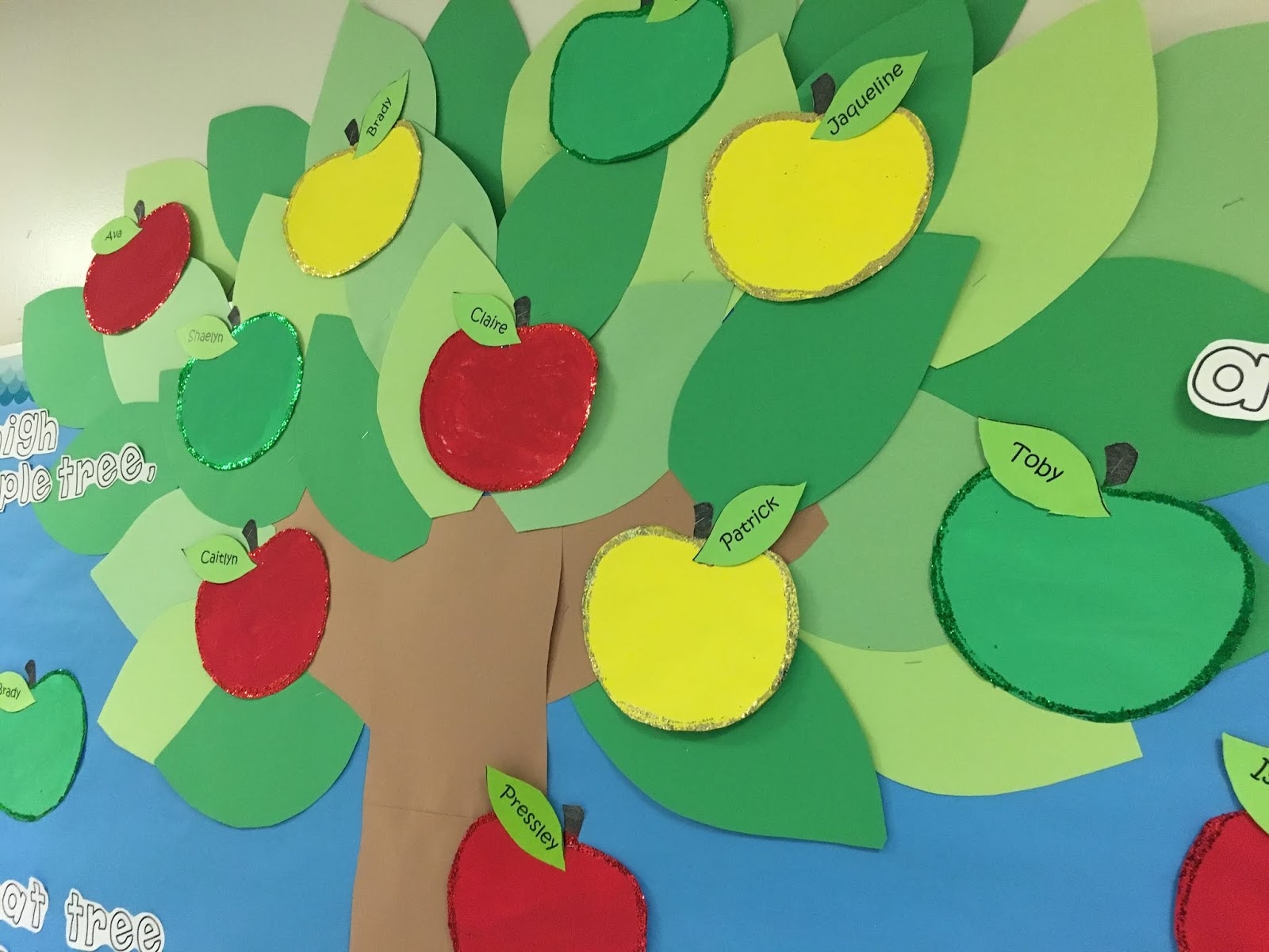 Teaching With Miss Wudyka: Way Up High in the Apple Tree...