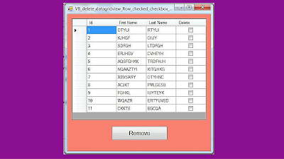 VB.NET - How To Delete DataGridView Row Checked Cell In VB NET - C# ...