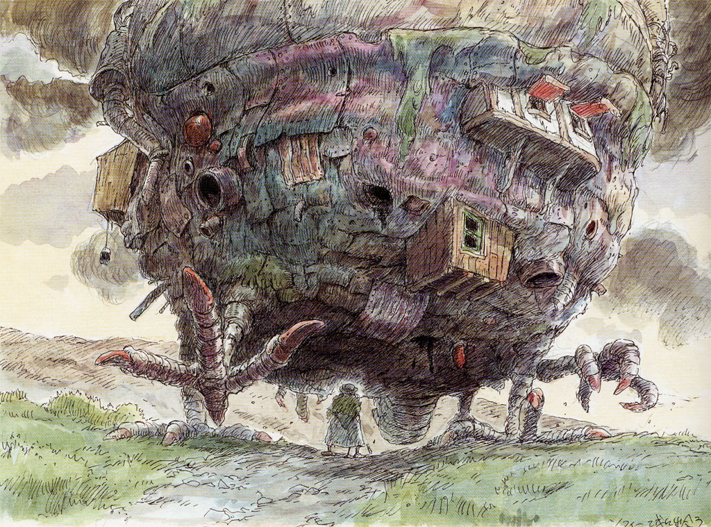 Living Lines Library: ハウルの動く城 / Howl's Moving Castle (2004) - Prop Design