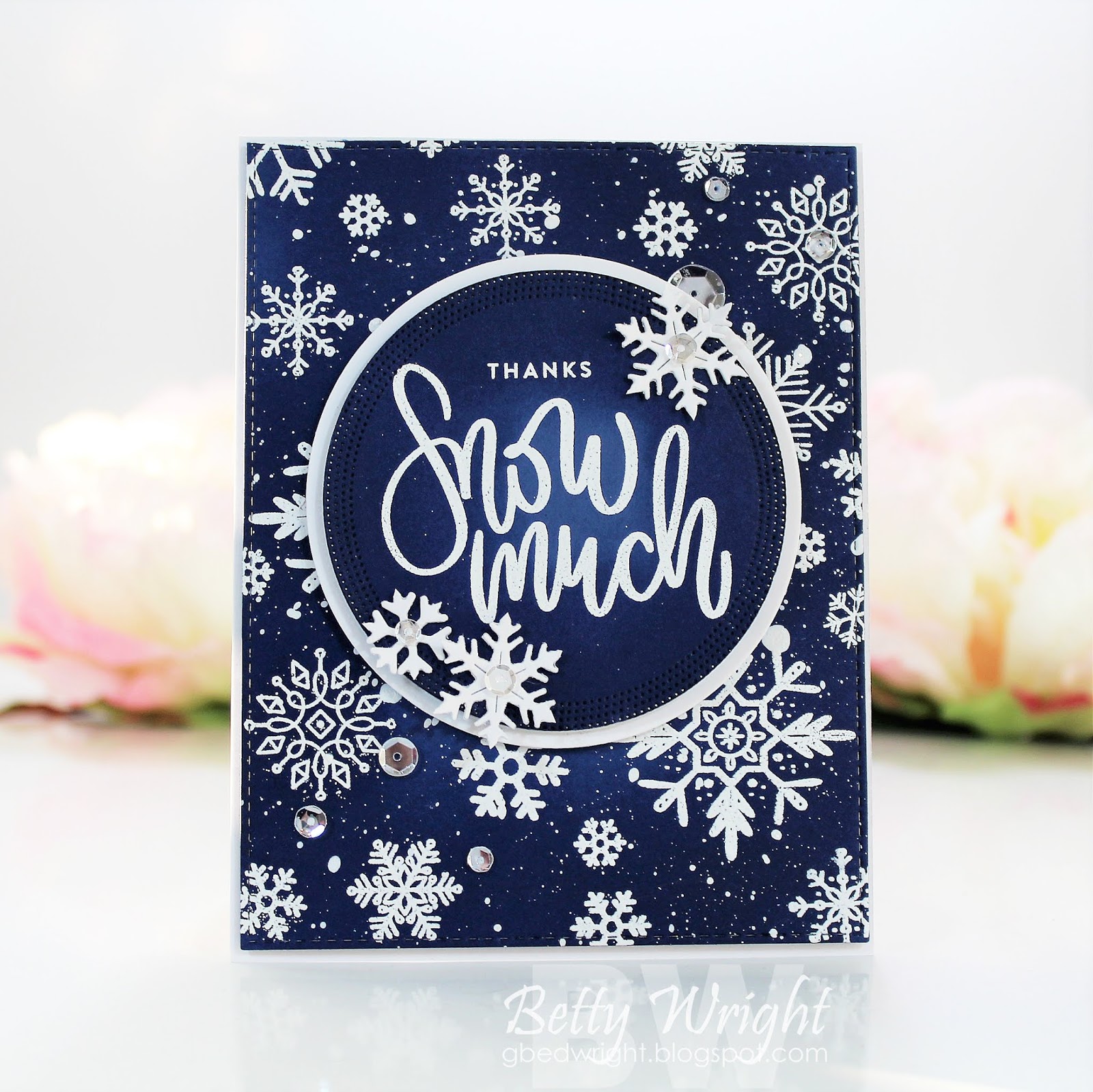 Thanks Snow Much! | The Things I Do With Paper