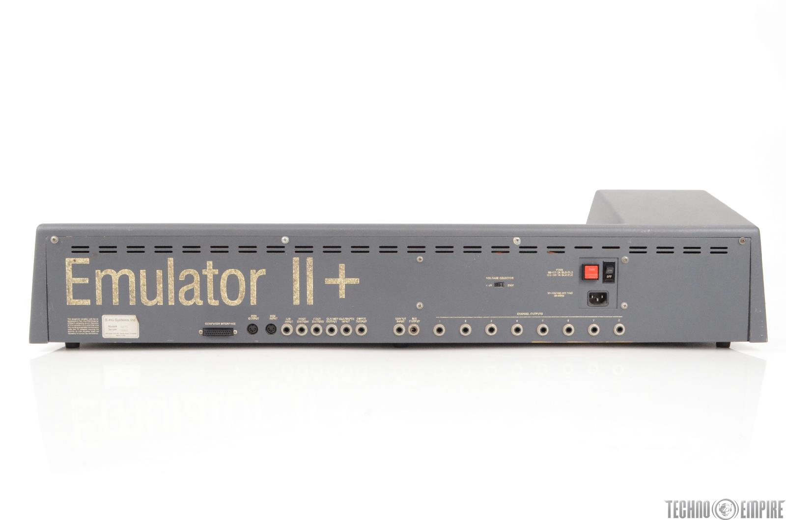 MATRIXSYNTH: E-MU Emulator II+HD Sampler/ Workstation w/ MACINTOSH SE ...