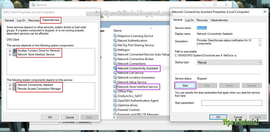 Memperbaiki Service Control Manager Event ID 7001 di Windows 10 ...
