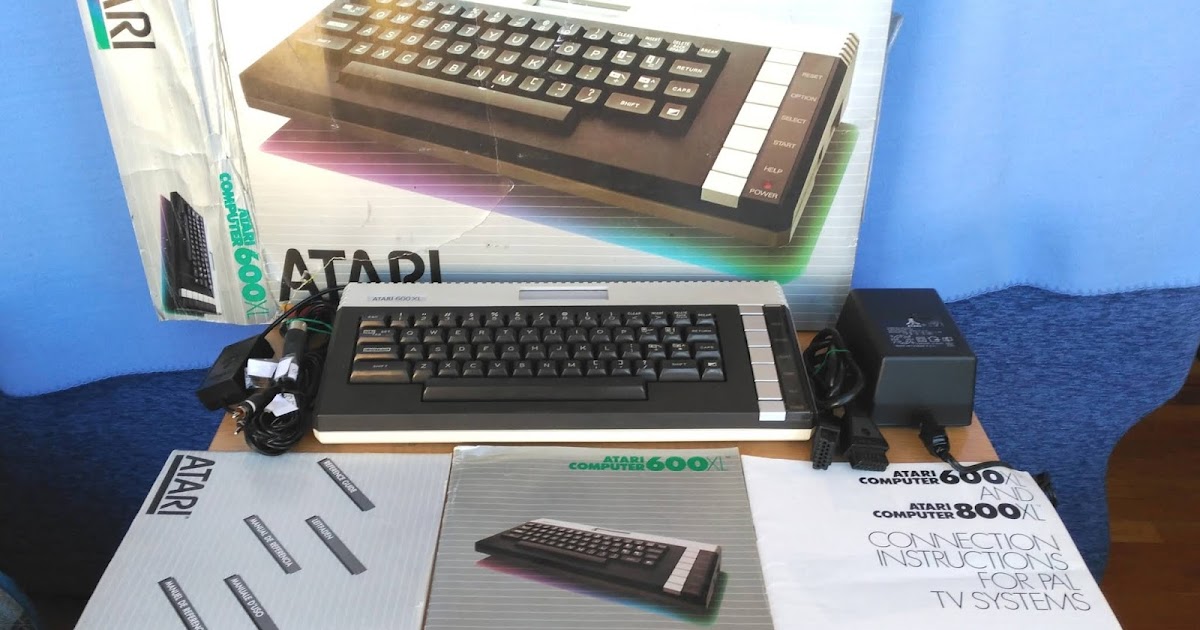 Retro Ordenadores Orty: Atari 600XL (1983)