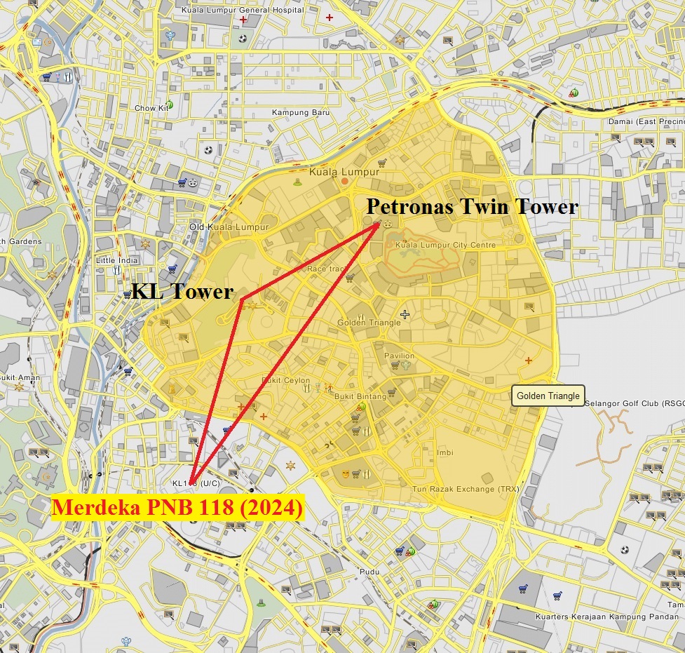 Progress of Merdeka PNB118 Tower in Kuala Lumpur
