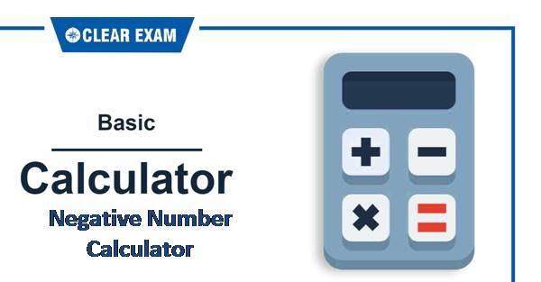 Negative Number Calculator