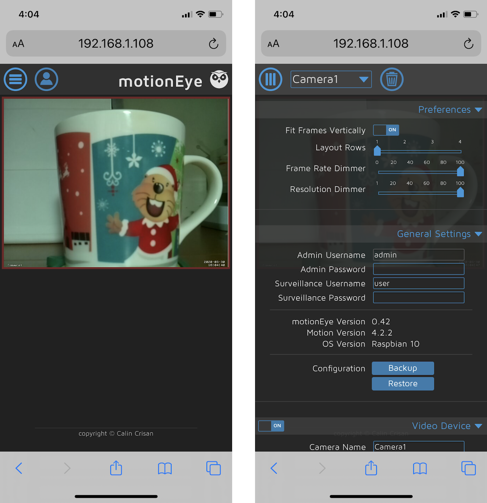 Raspberry Pi 筆記(68)：影像監視系統motioneye