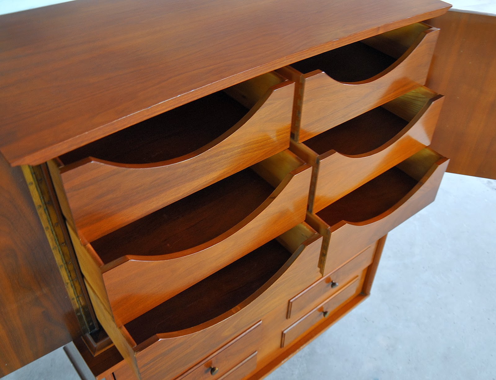 SELECT MODERN: Mid-Century Highboy, Chest of Drawers or Gentleman's Chest