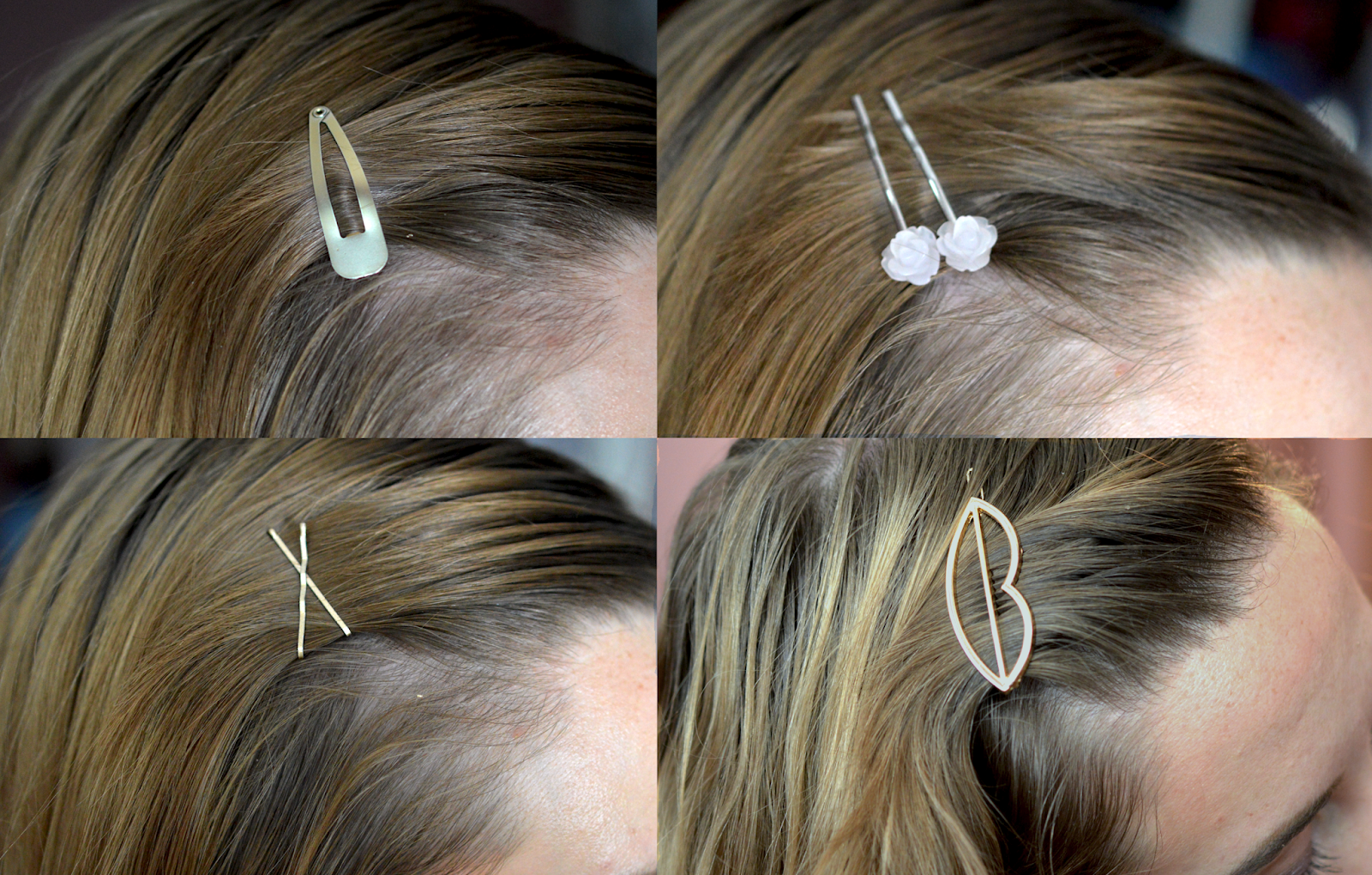 Pearl Barrettes