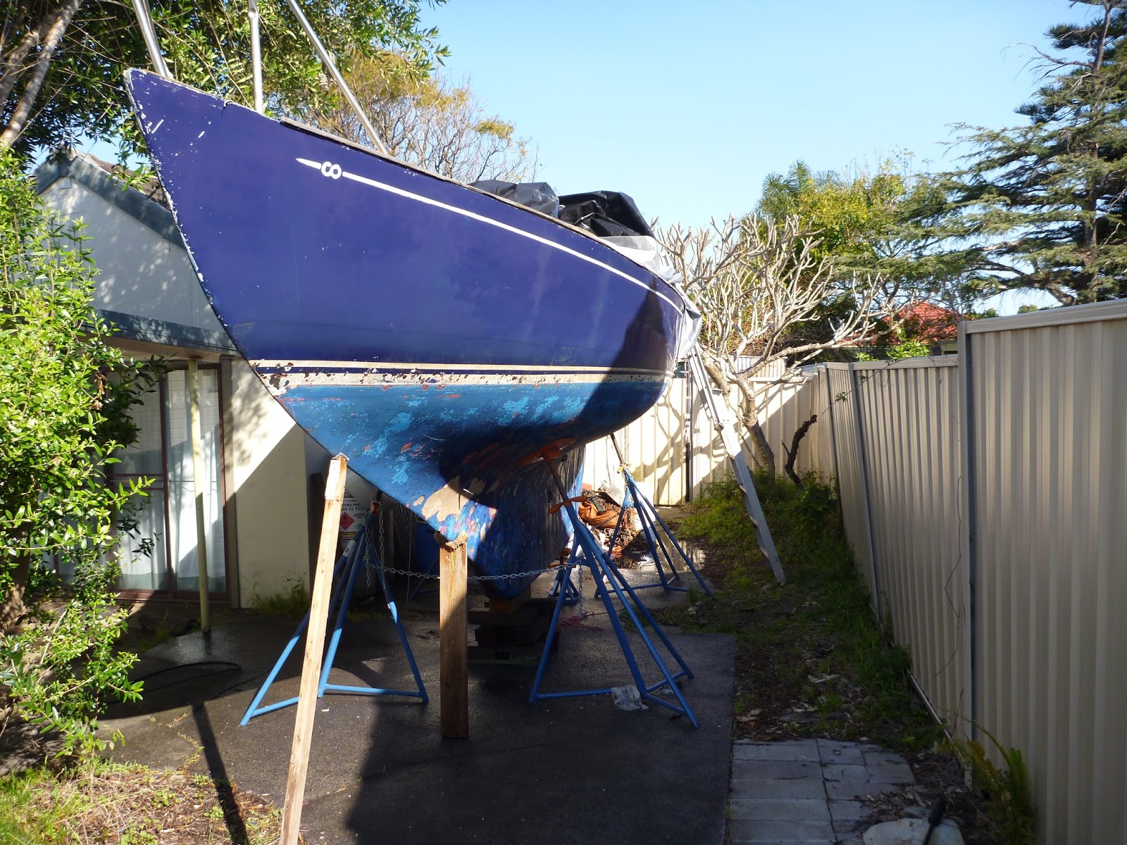 Sentina - Ship's Blog: Boat Stands