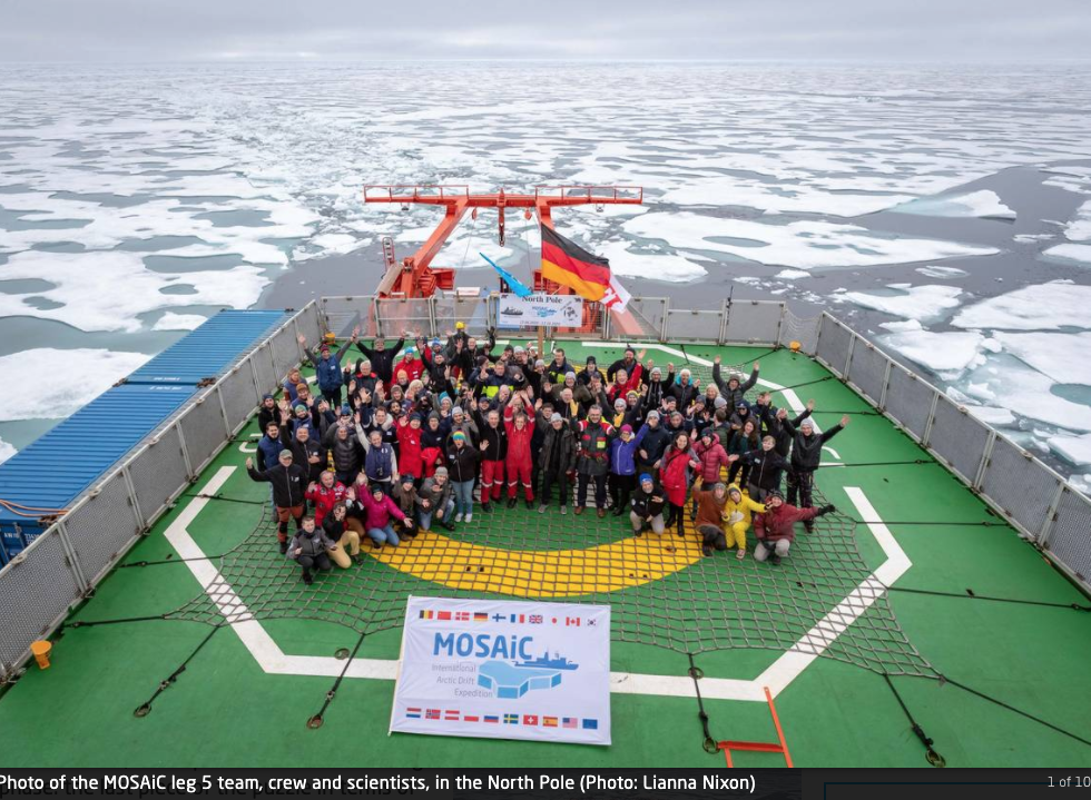 Seemorerocks: German research icebreaker Polarstern reached the North ...