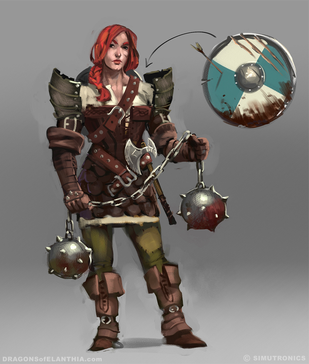 chimera collective: More Dragons of Elanthia concept art