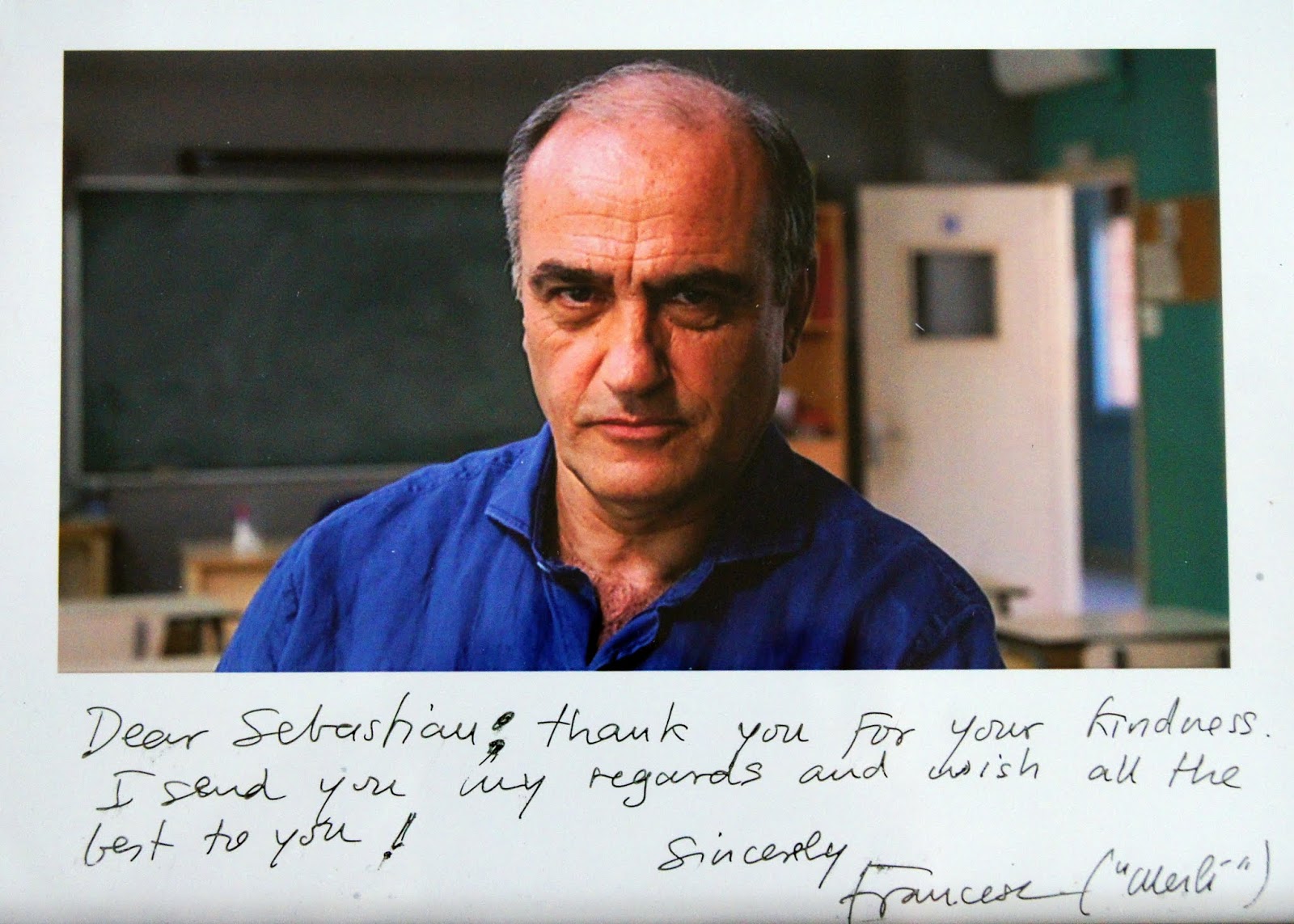 Moja kolekcja autografów: #113. Francesc Orella