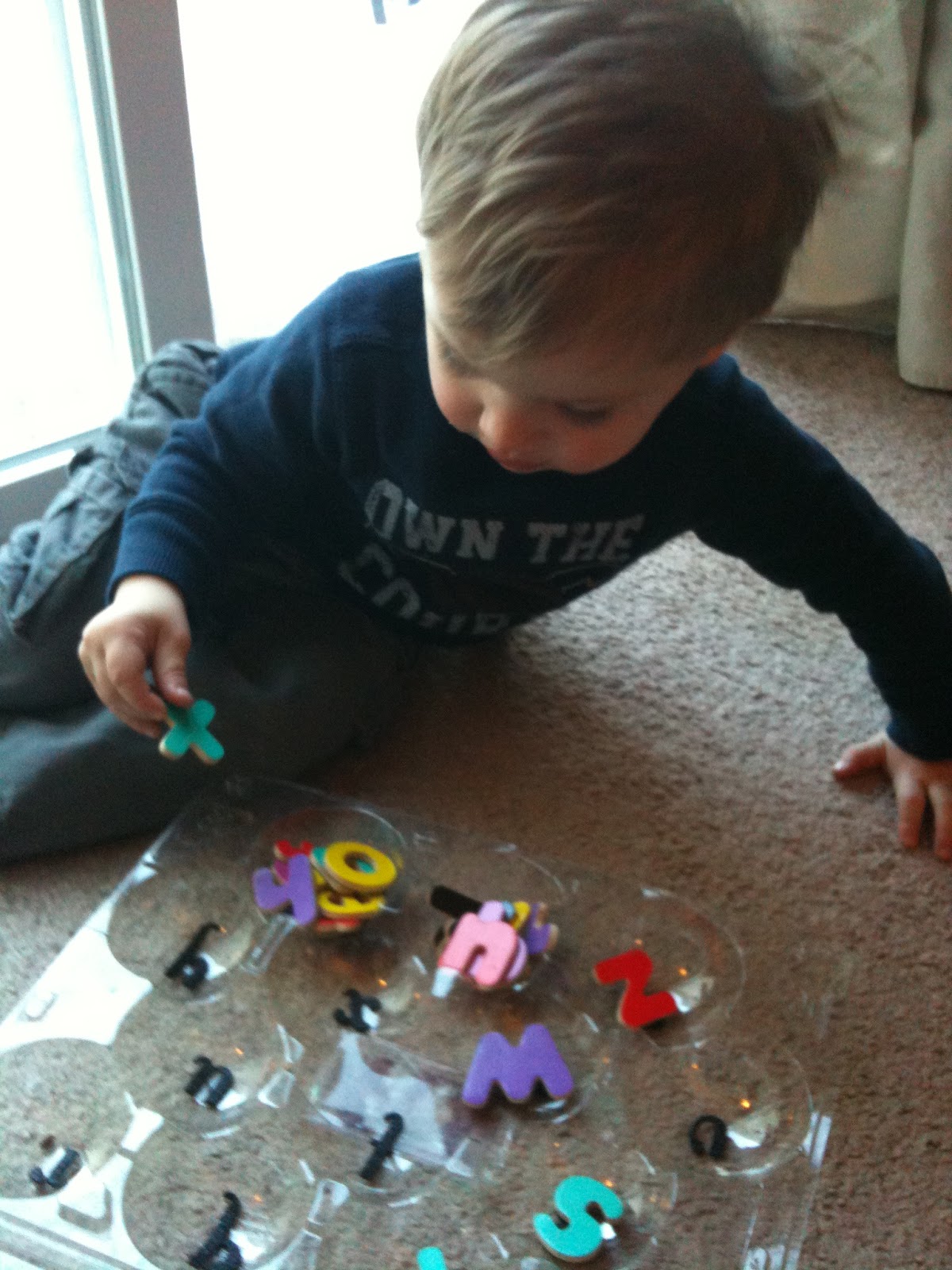 For the Love of Learning: DIY Alphabet Learning Activity