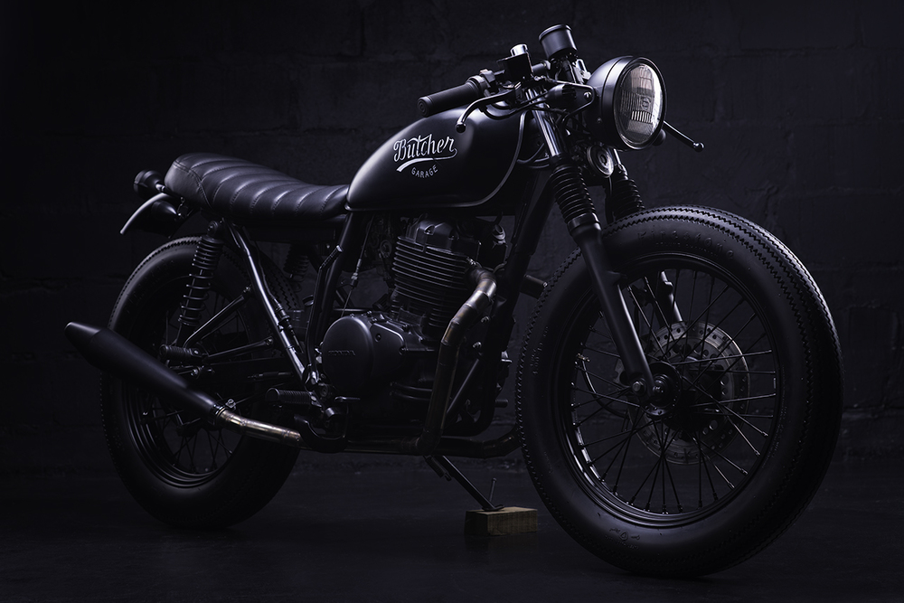 Honda CB 400 SS Custom by Butcher Garage - Lsr Bikes