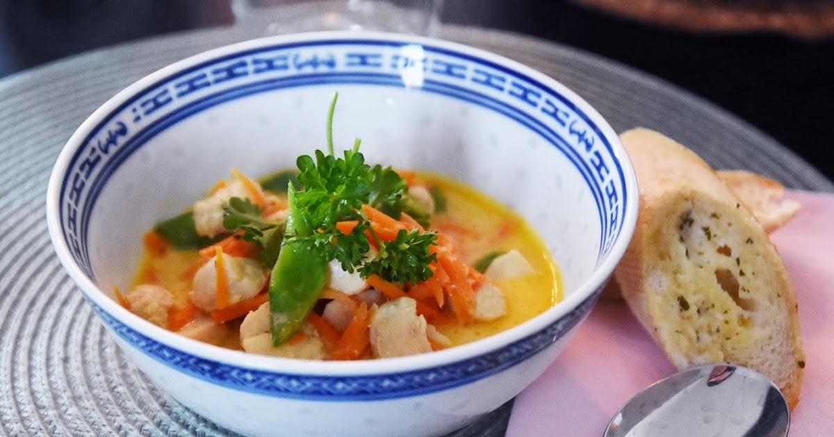 Kycklingsoppa med mjukost