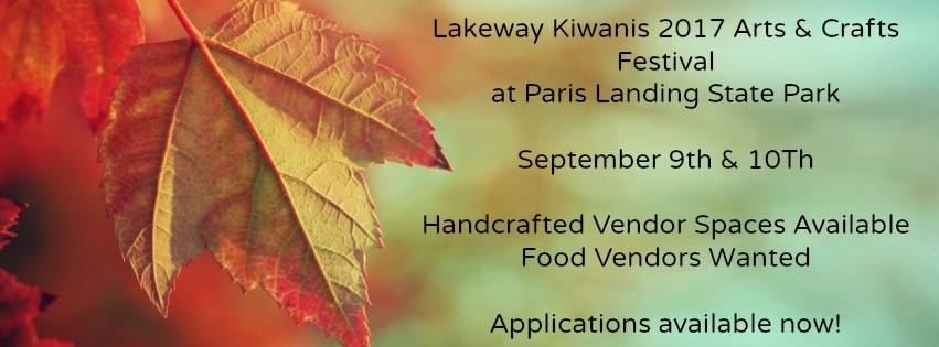 Paris Landing Tourism League: Arts & Crafts Festival at Paris Landing ...