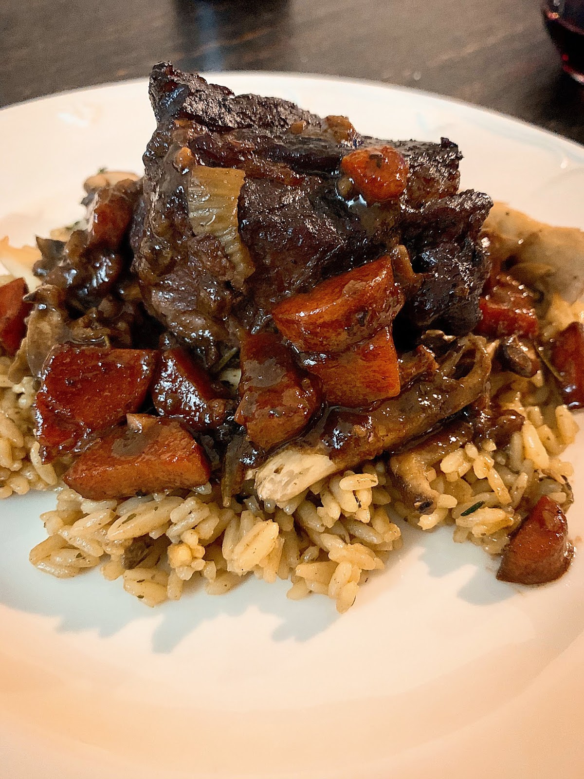 Red Wine Braised Short Ribs