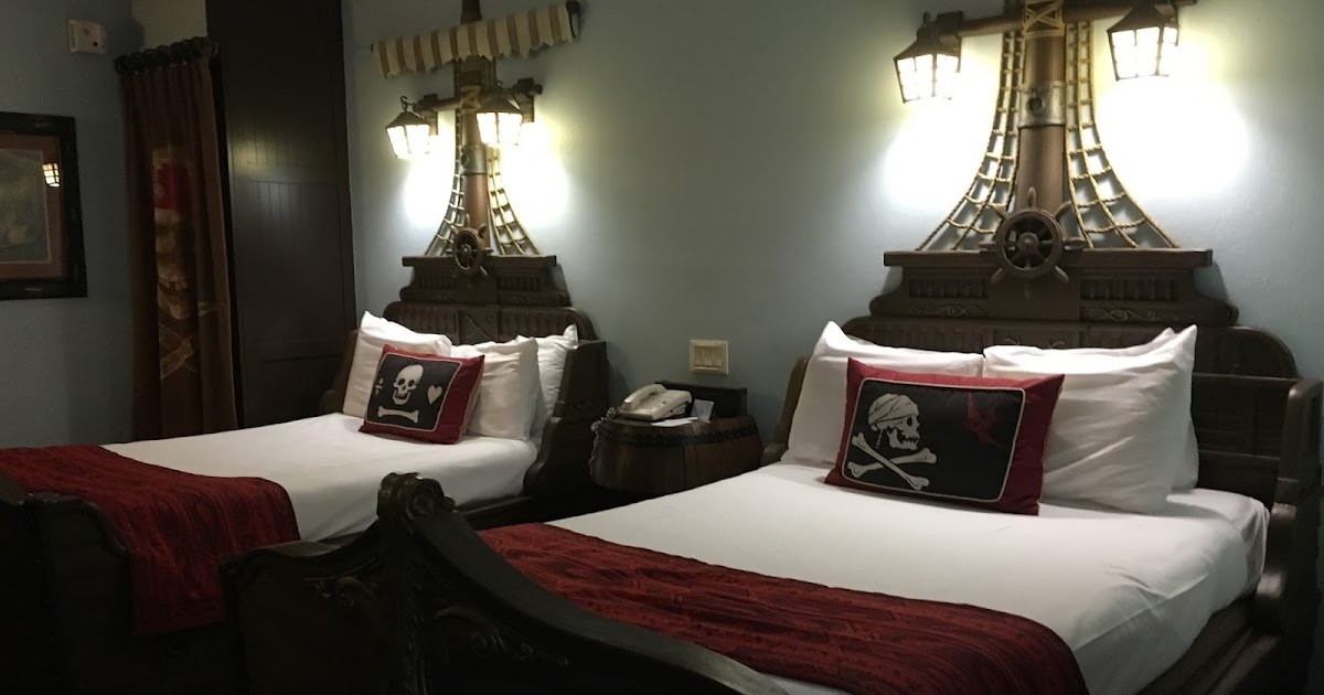 Journey with Birdy: Caribbean Beach Resort: Pirate Rooms