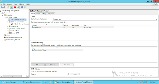 AD Shot Gyan: Group Policy Management Console in Windows 2012 Server