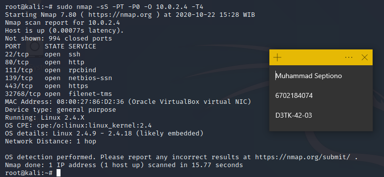 Konfigurasi Kioptrix Level 1 Menggunakan Tools Exploit Database ...