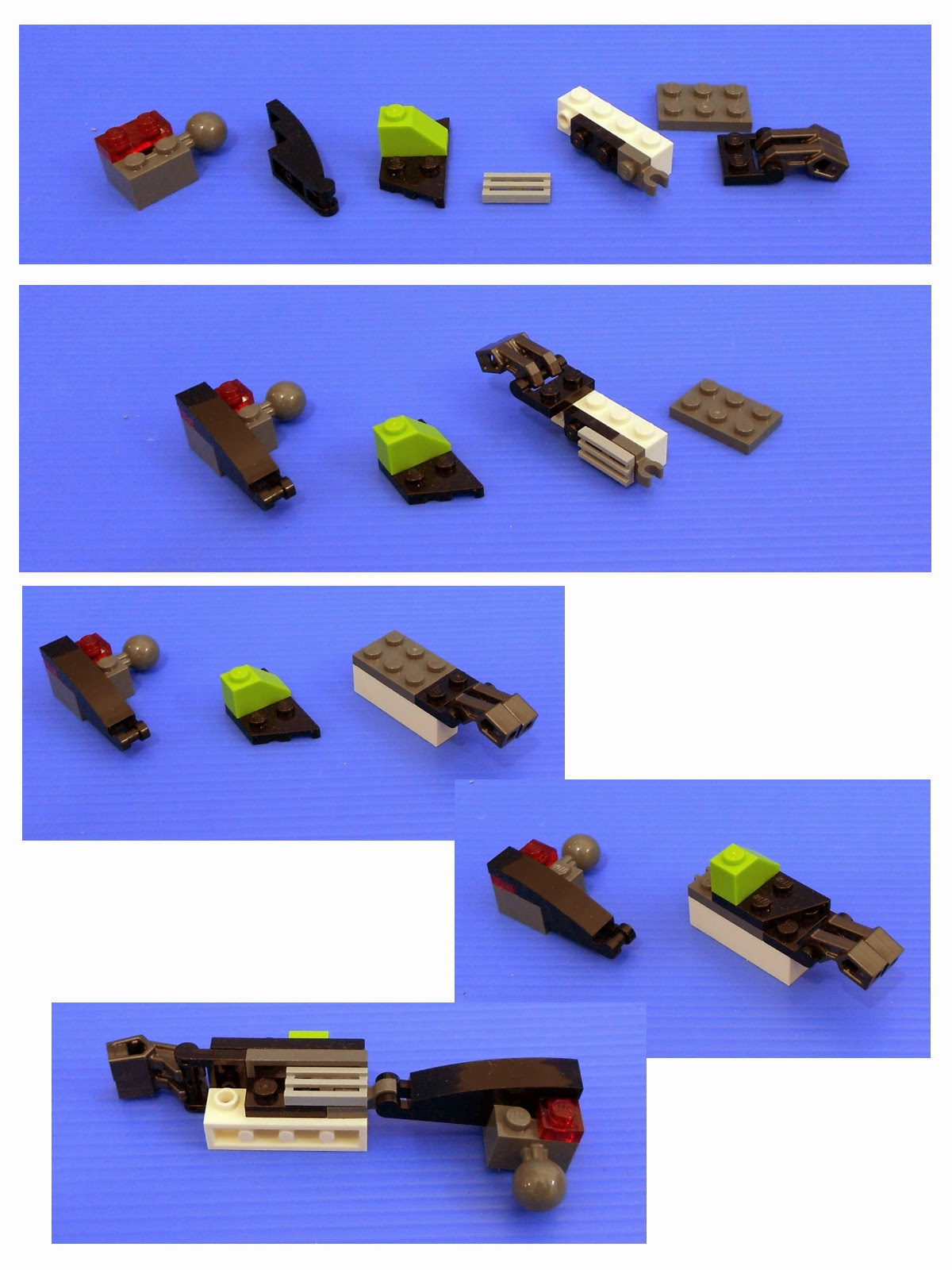 Alanyuppie's LEGO Transformers: Instructions for LEGO 31007 Power Mech ...