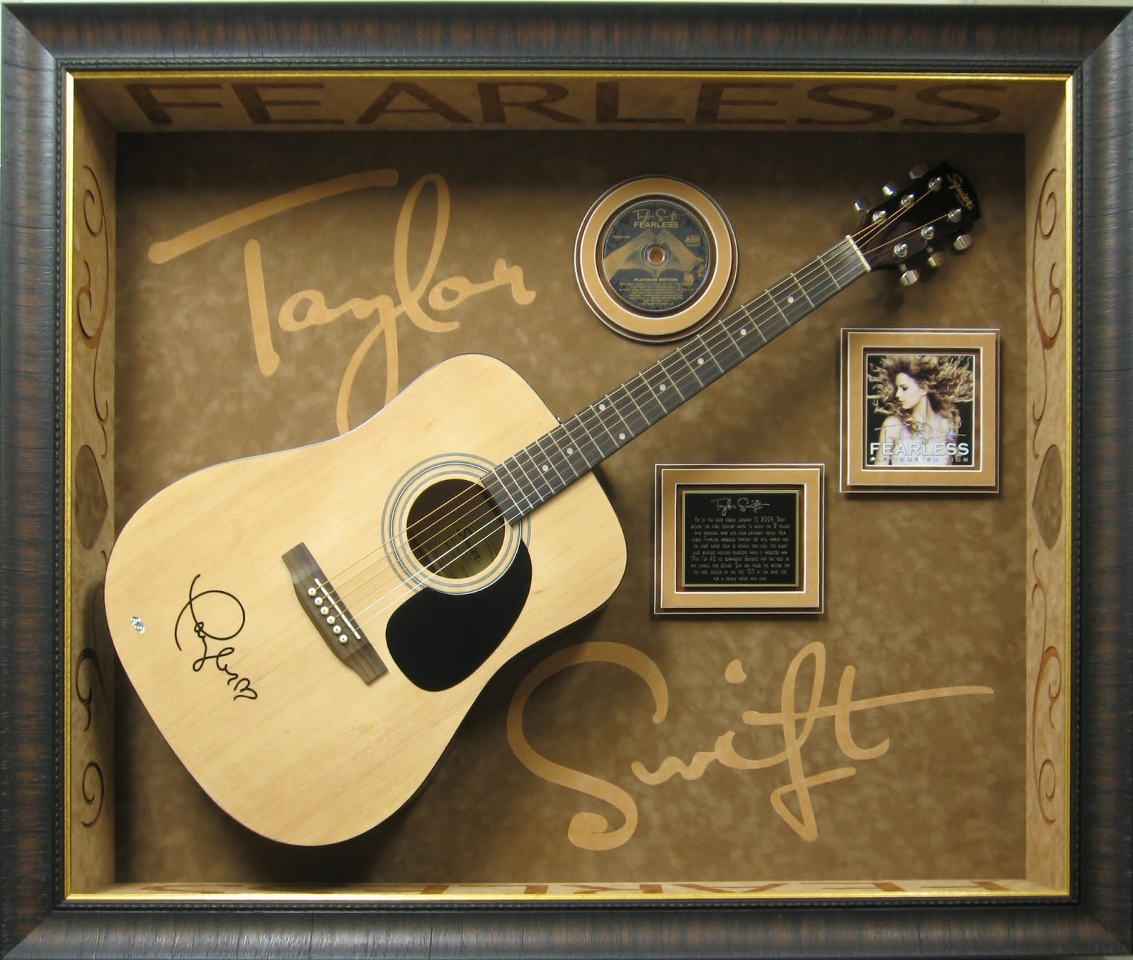 The Custom Guitar Display Case – CSD Framing