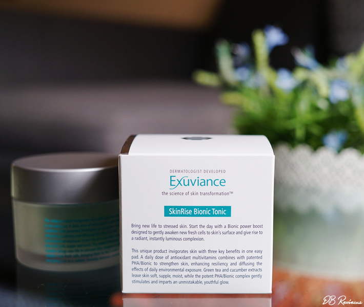 Exuviance SkinRise Bionic Tonic - Toning Pads - DB Reviews - UK ...