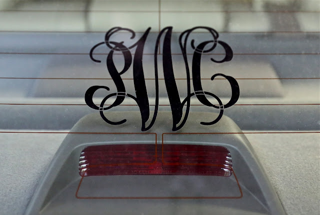 Sweet Southern Days: If It's Not Moving Monogram It