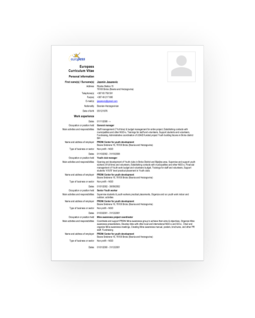 Curriculum Vitae Shqip - Birthday Letter