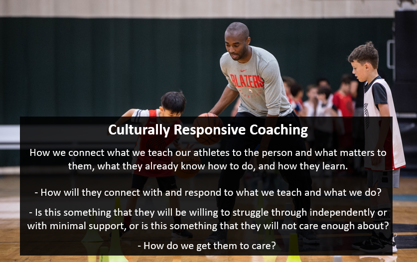 A Coach's Diary: Culturally Responsive Coaching