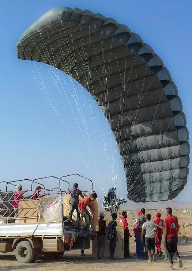 Syria Solidarity UK: Confirmed: World Food Programme used JPADS for ...